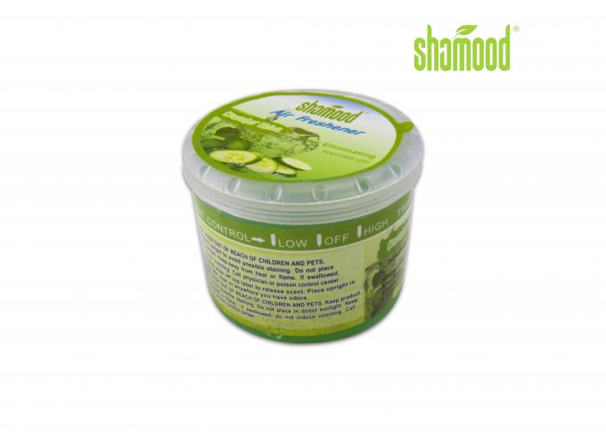 Round Original Muti - scents Gel Air Freshener 4.5OZ / 128g Transparent ...